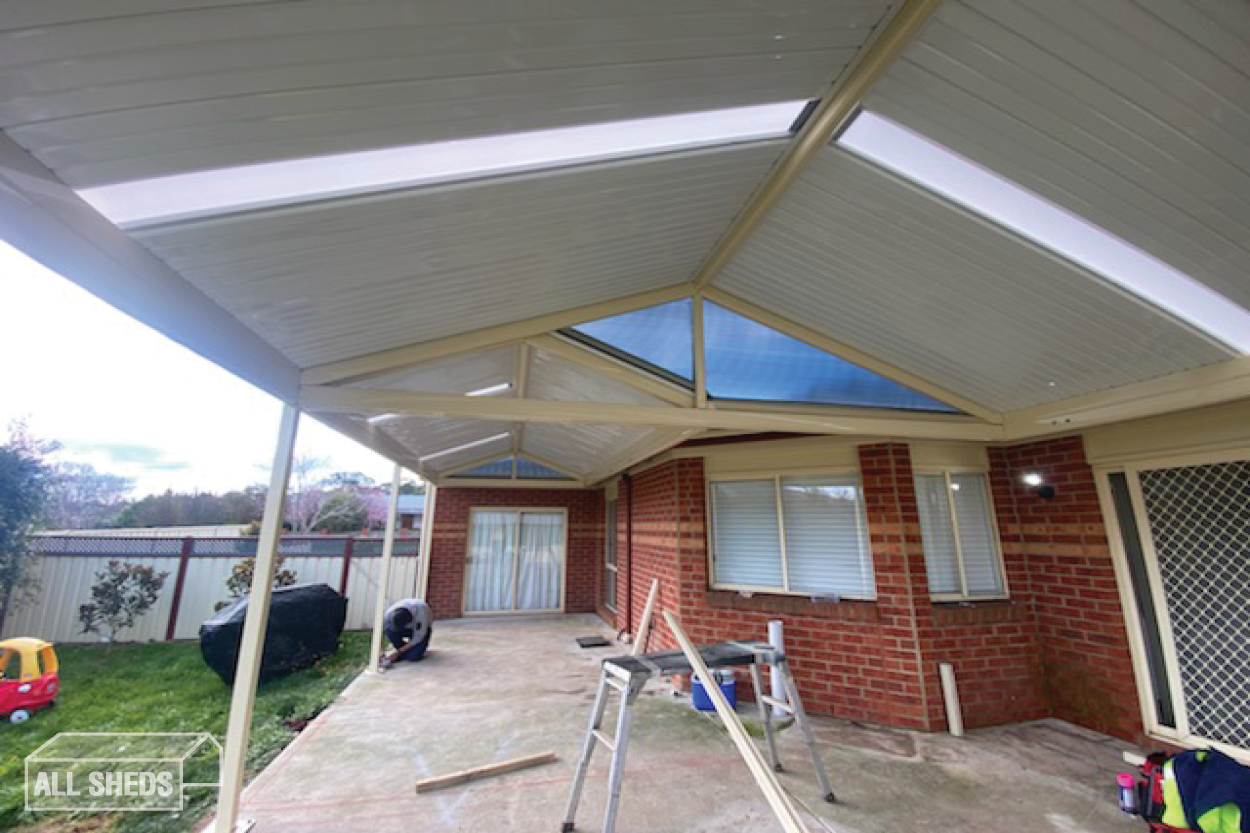 Double Veranda - All Sheds