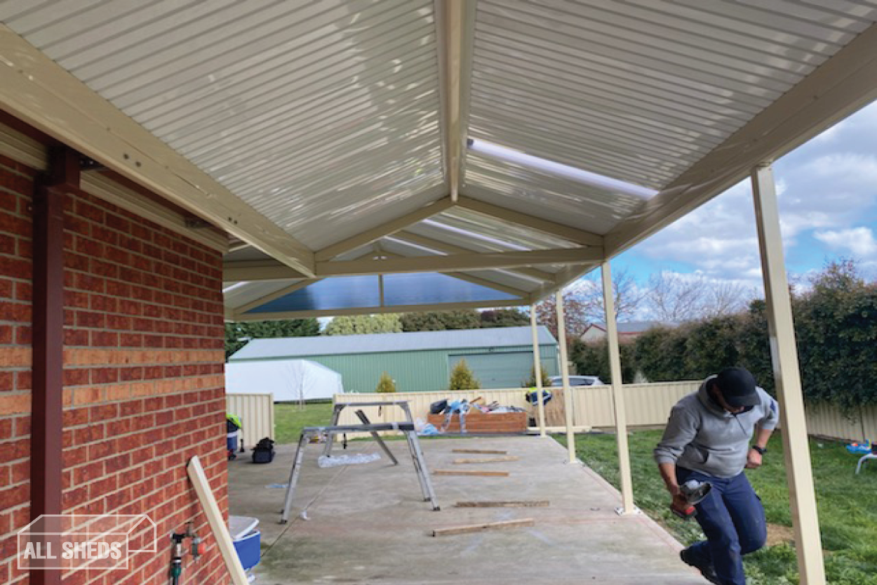 Double Veranda - All Sheds