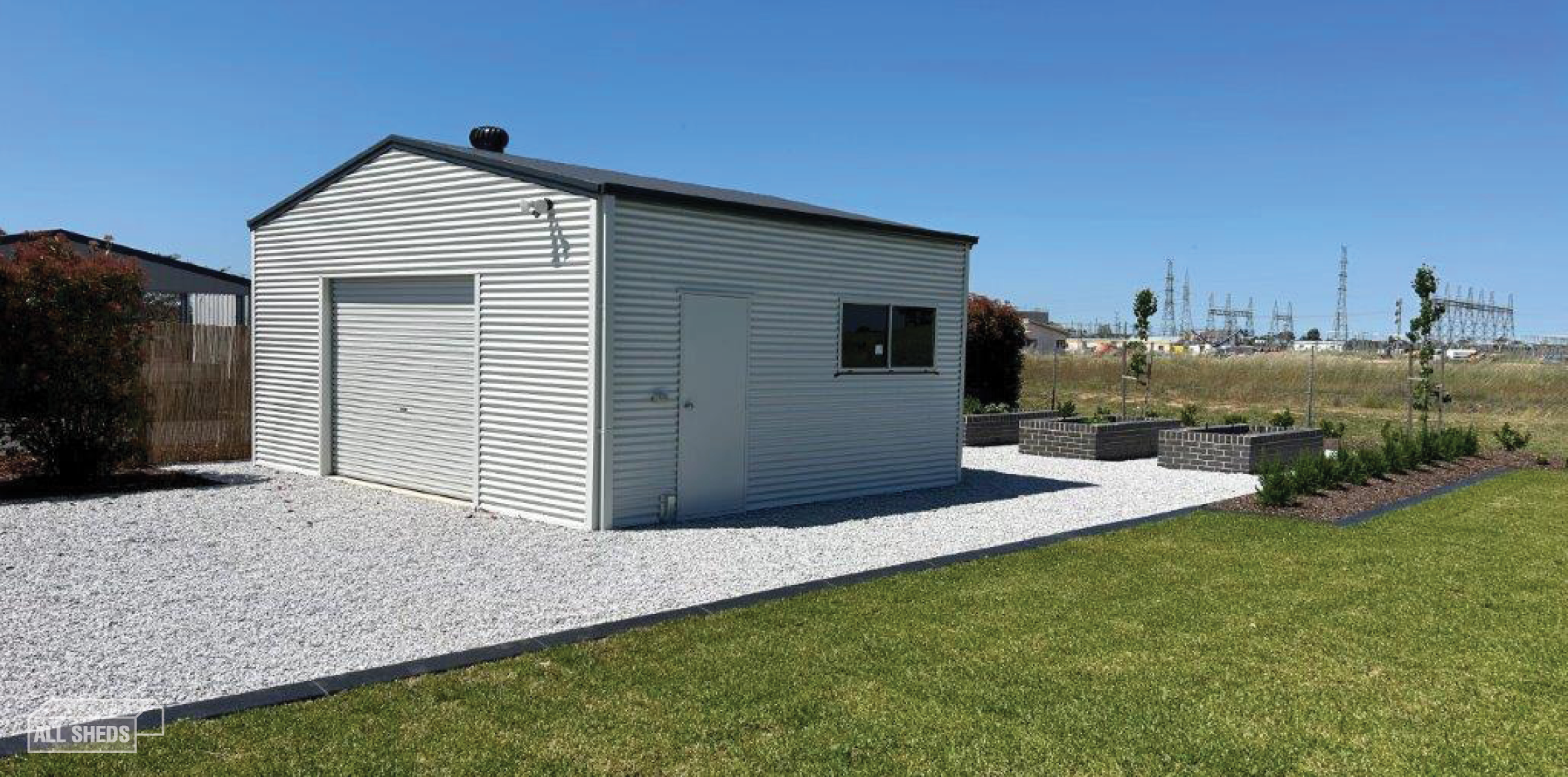 Premium Backyard Workshop Shed - All Sheds