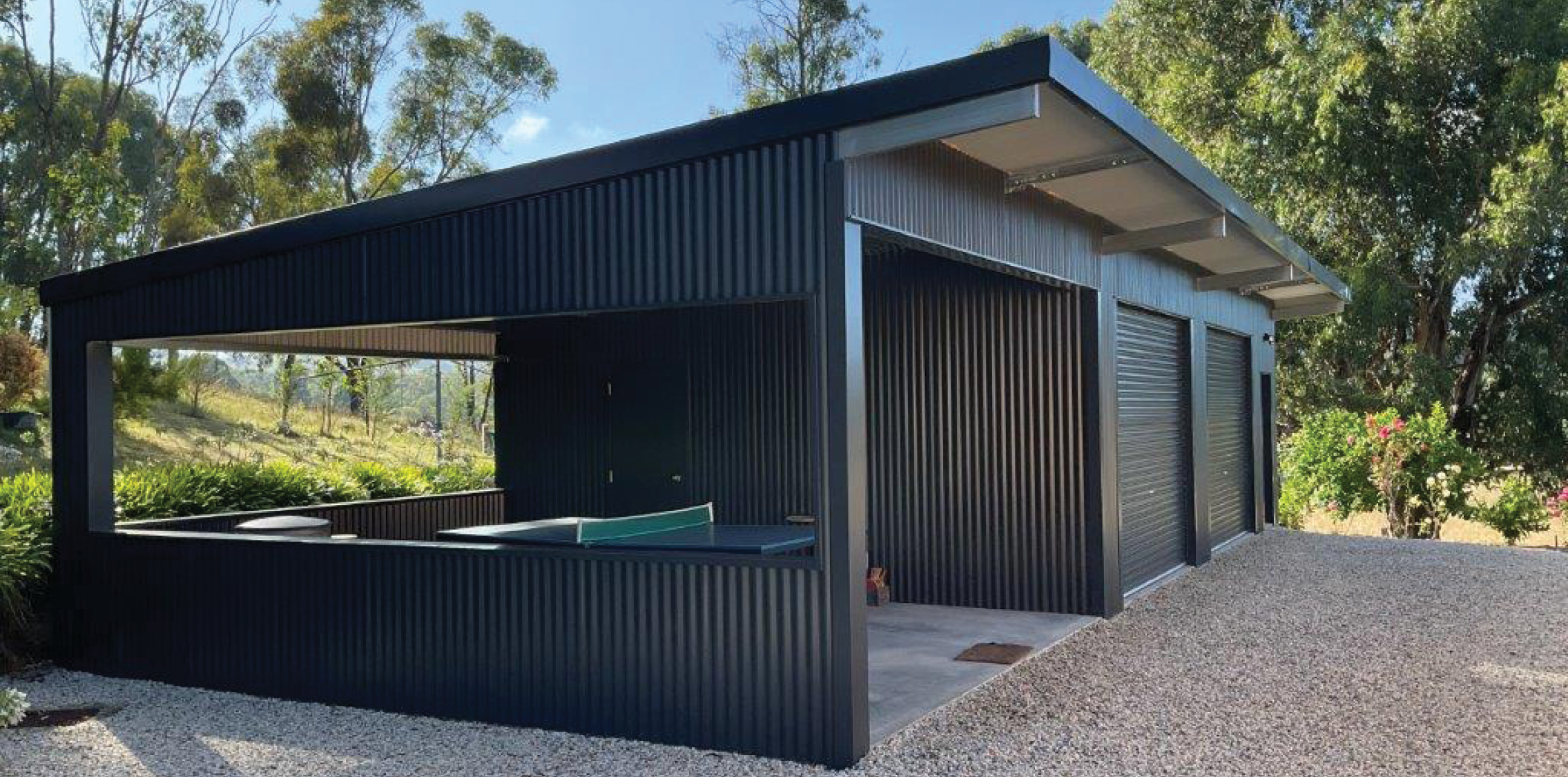 Premium Skillion Roof Shed - All Sheds