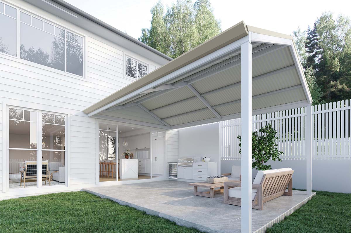 Outback® Gable Patio - All Sheds